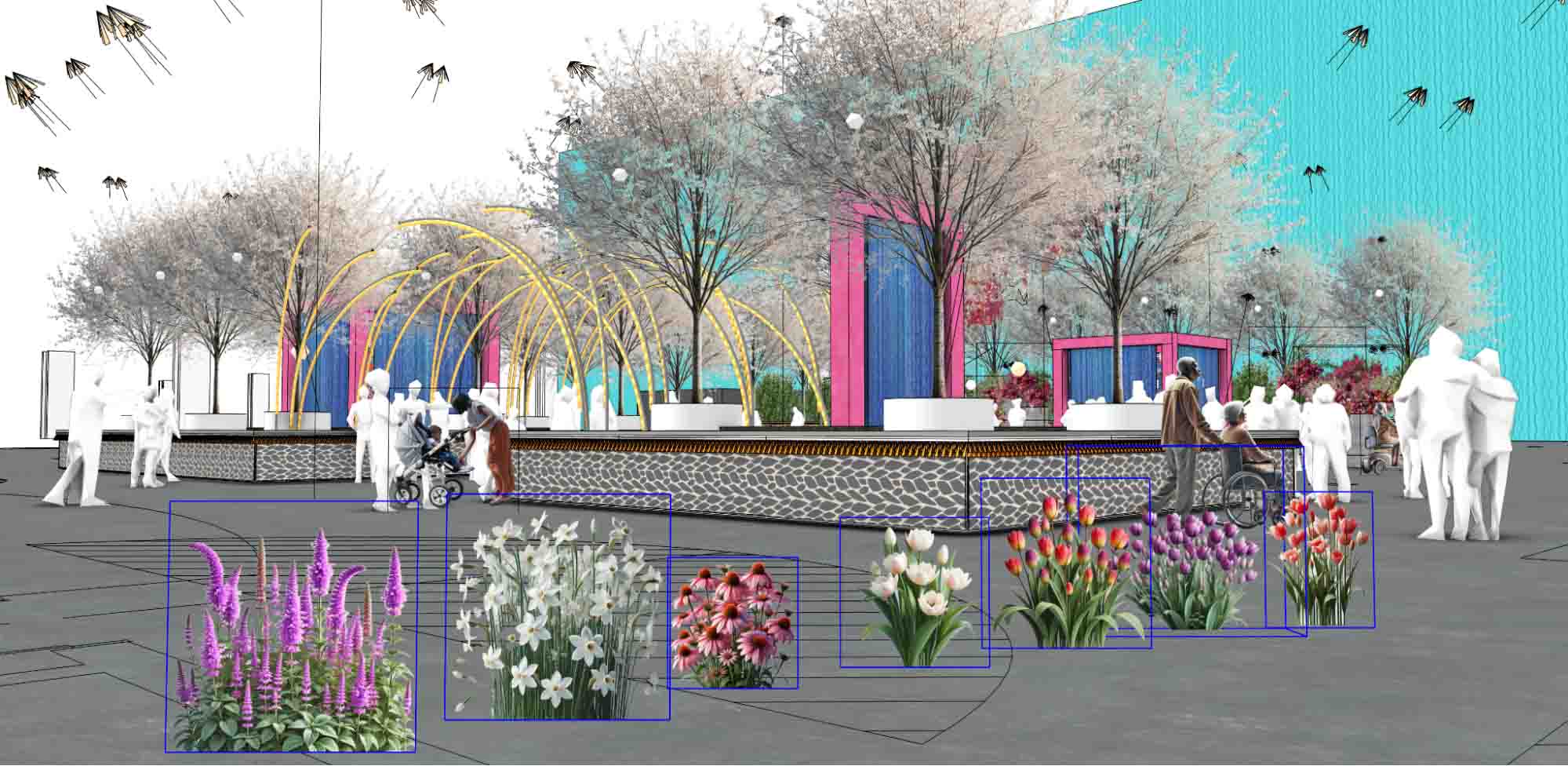 How I Enhance Vegetation in Enscape for the Philadelphia Flower Show