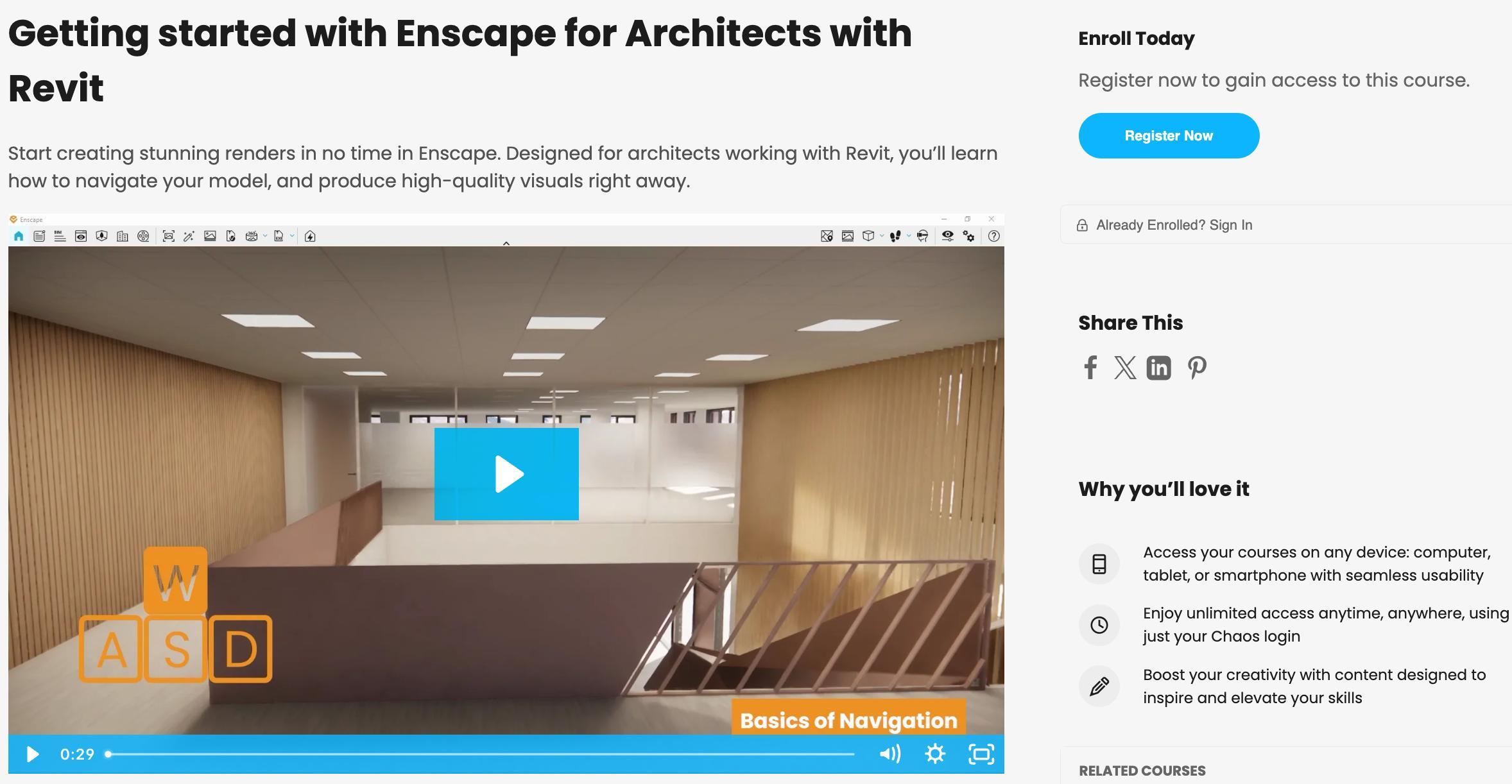 Improve your skills with the best rendering courses for architects
