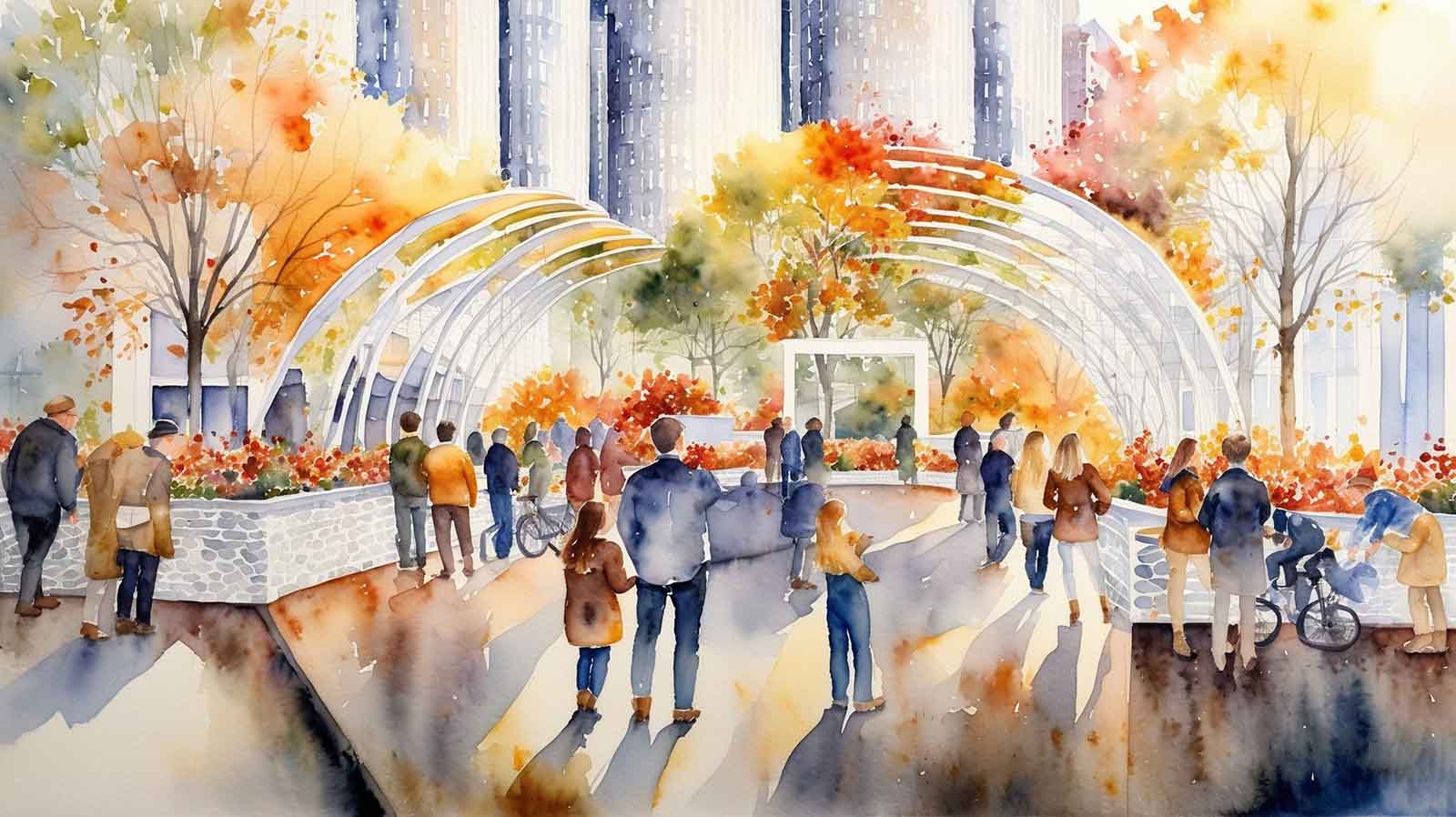 How I Enhance Vegetation in Enscape for the Philadelphia Flower Show