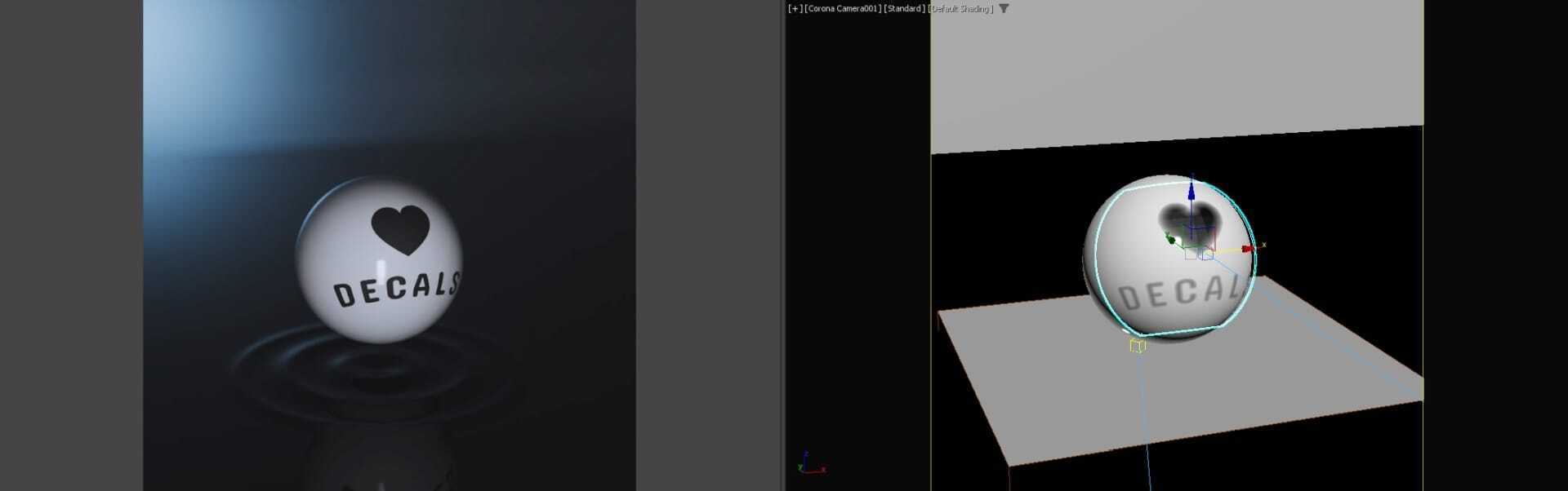 Boost realism with Corona Decals