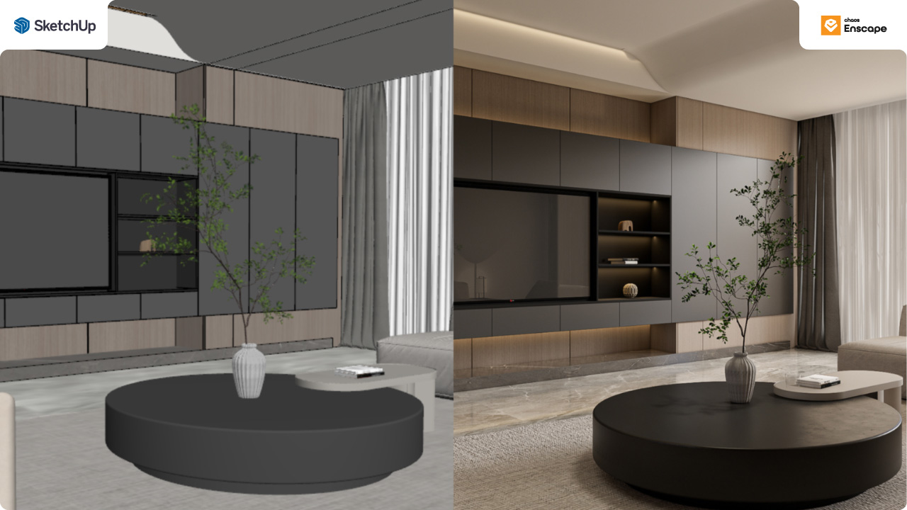 Enscape vs D5 Render: Which is Better for Interior Designers in 2025?